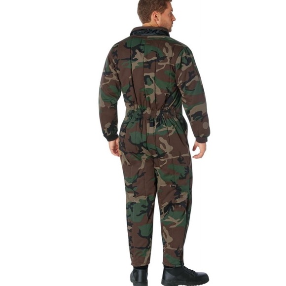 Rothco | Other | New Rothco Insulated Coveralls Woodland Camo Size Xl ...